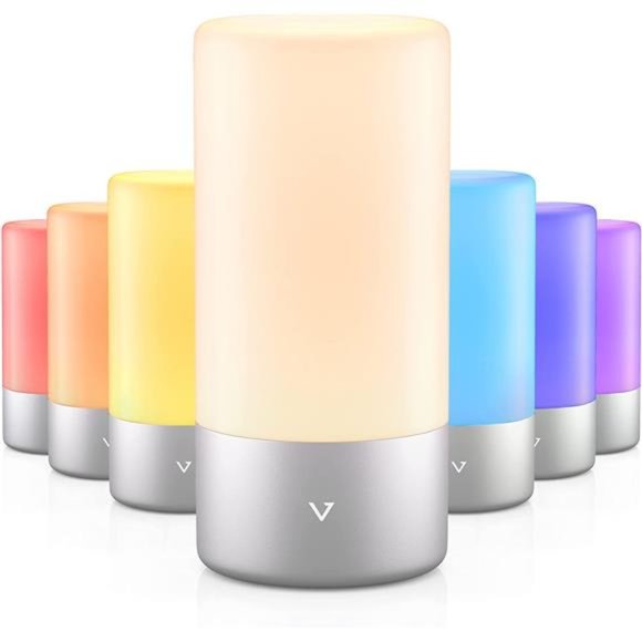 Accents | Rgb Table Lamp Bedroom Lamp Wtouch Sensor 16 Million Colors ...